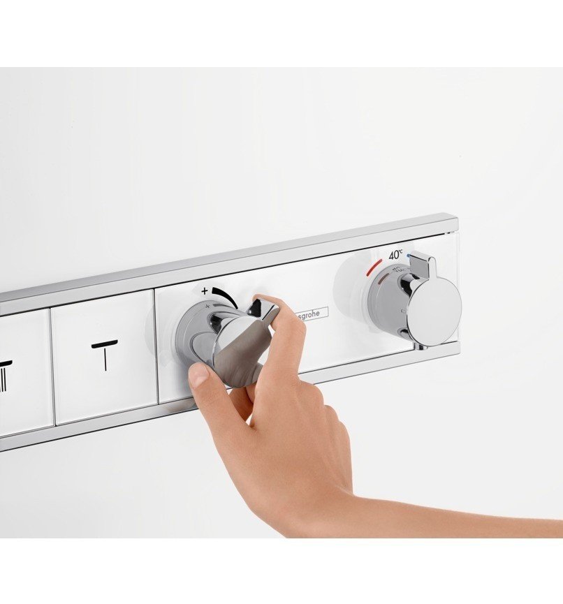 Термостатический смеситель для ванны 15357000 Hansgrohe RainSelect ...