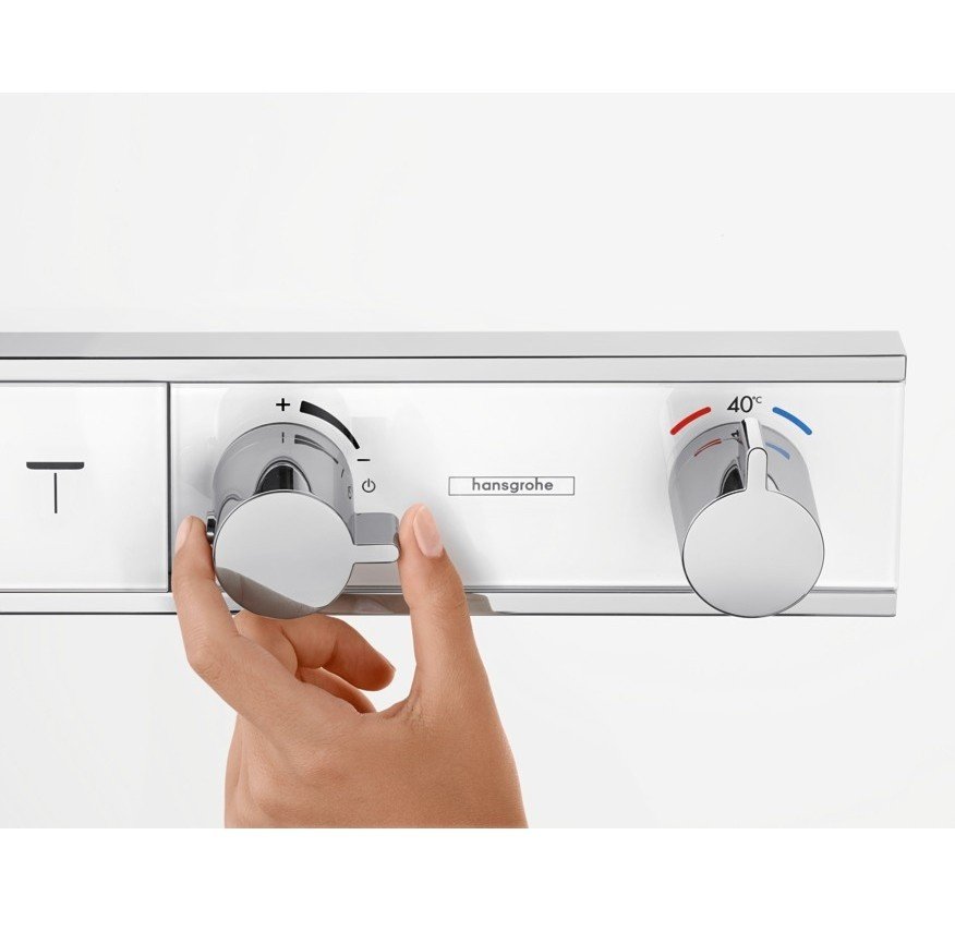 Термостатический смеситель для ванны 15357000 Hansgrohe RainSelect ...