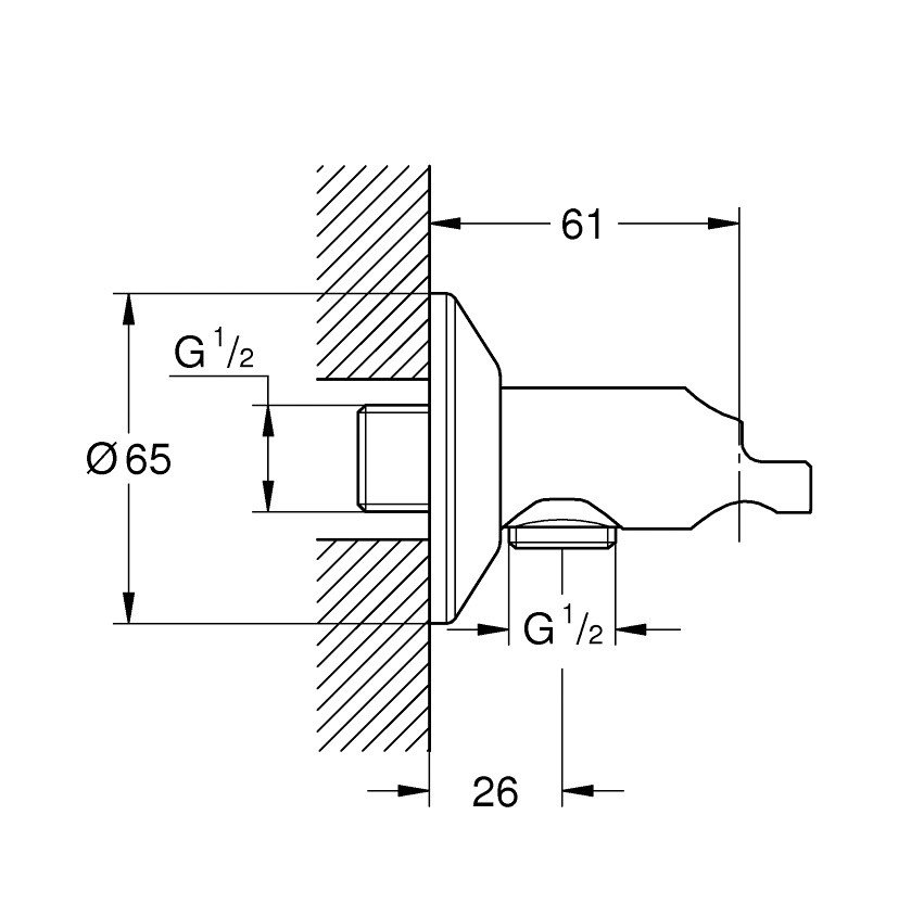 GROHE Sena Trigger Spray 35 26329000 - Гигиенический душ | набор (хром ...