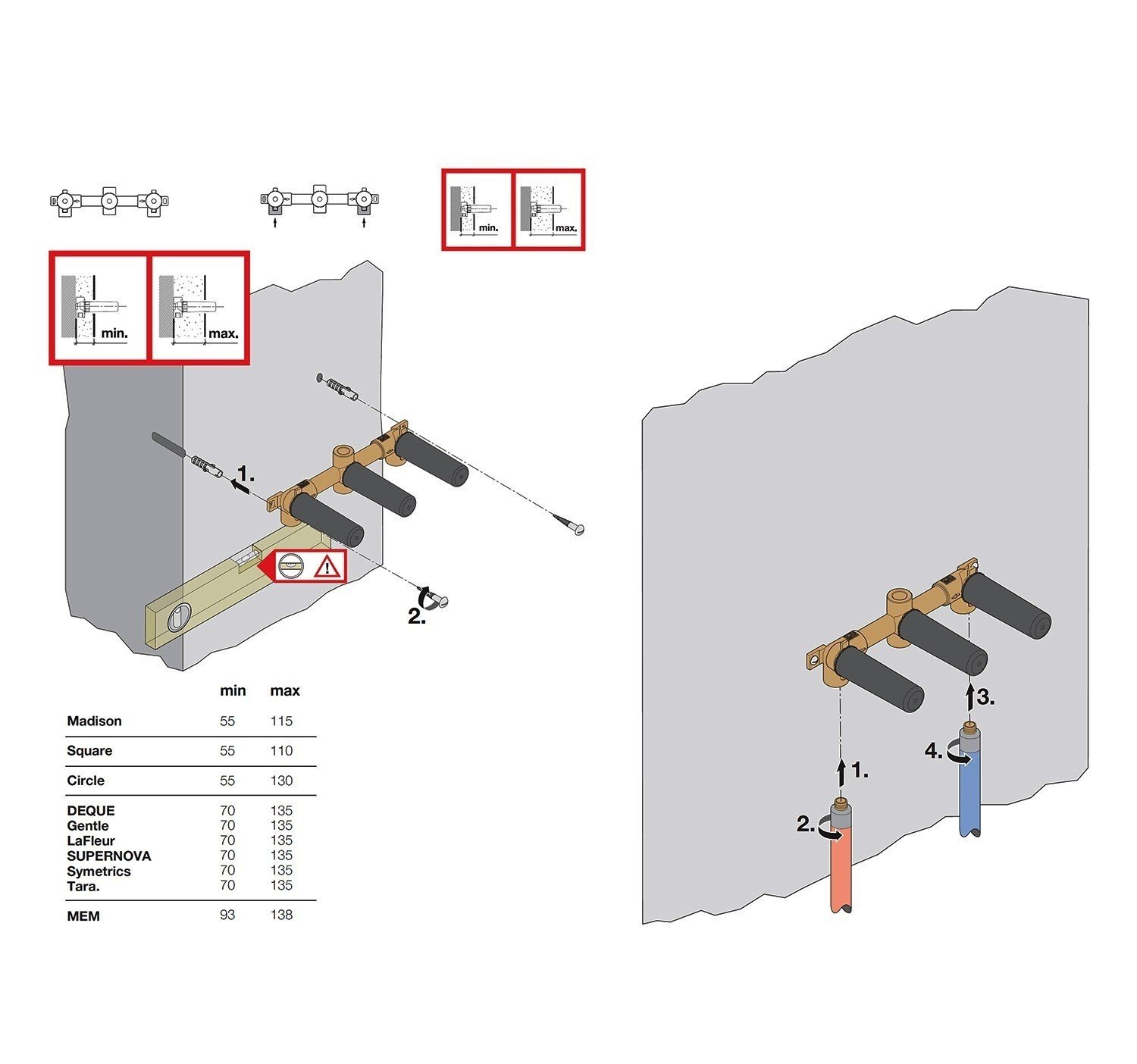 Dornbracht 35 707 970 90 Корпус для скрытого монтажа, купить в магазине ...