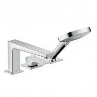 Смеситель на борт ванны, на 3 отверстия 32550000 Hansgrohe Metropol ...