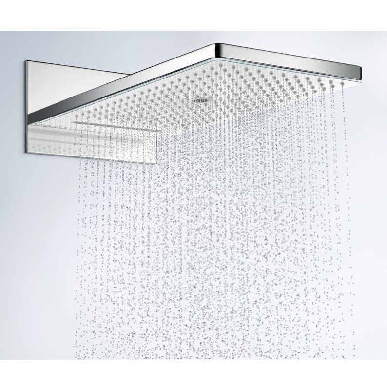 Верхний душ с держателем 24011400 Hansgrohe Rainmaker Select 580 (белый ...