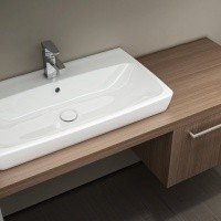 Раковина универсальная на 80 см 5663B003-0001 VITRA Metropole, в ...