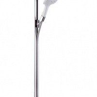 Hansgrohe PuraVida Unica 27853400 Душевой гарнитур (хром/белый), в ...