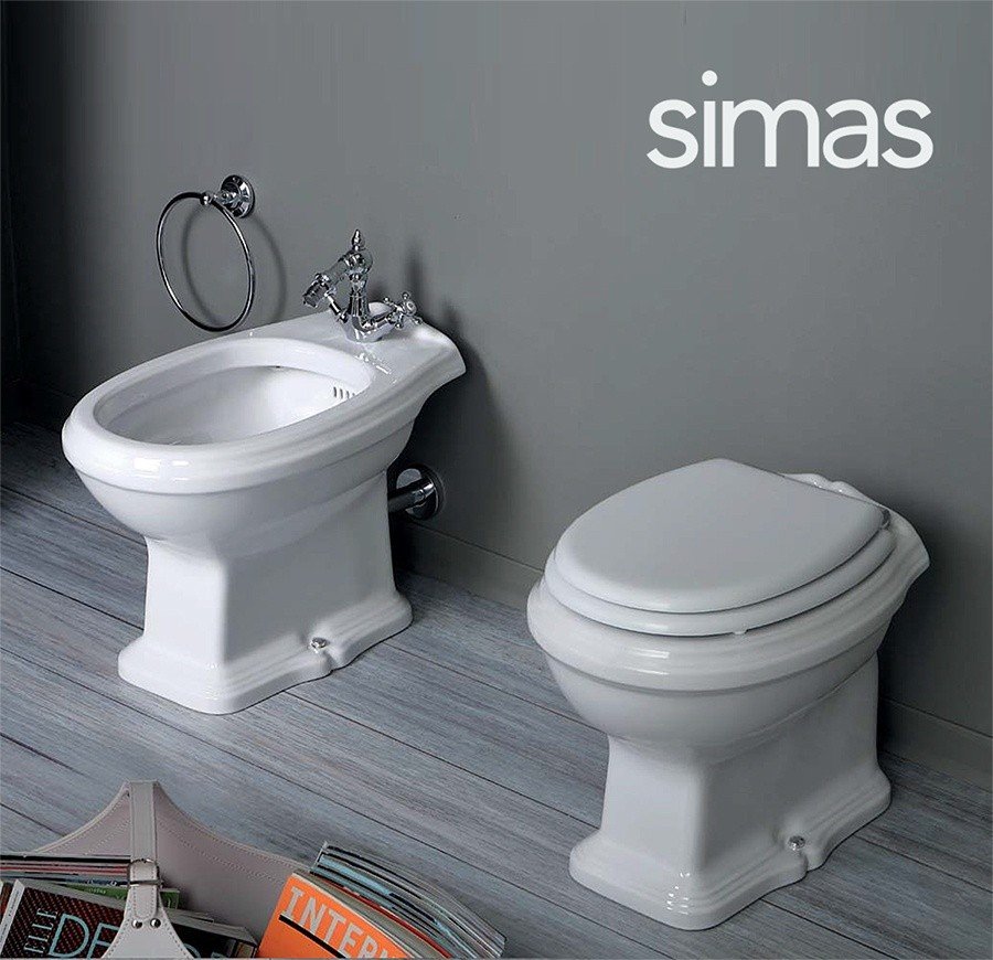 SIMAS Arcade AR891 - Унитаз напольный | приставной 51*36 см, купить в магазине сантехники ...