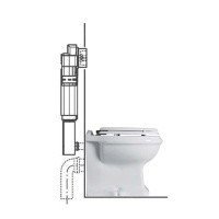 SIMAS Arcade AR891 - Унитаз напольный | приставной 51*36 см, купить в магазине сантехники ...