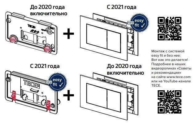 TECE Profil 9300379 - Система инсталляции для подвесного унитаза-биде ...