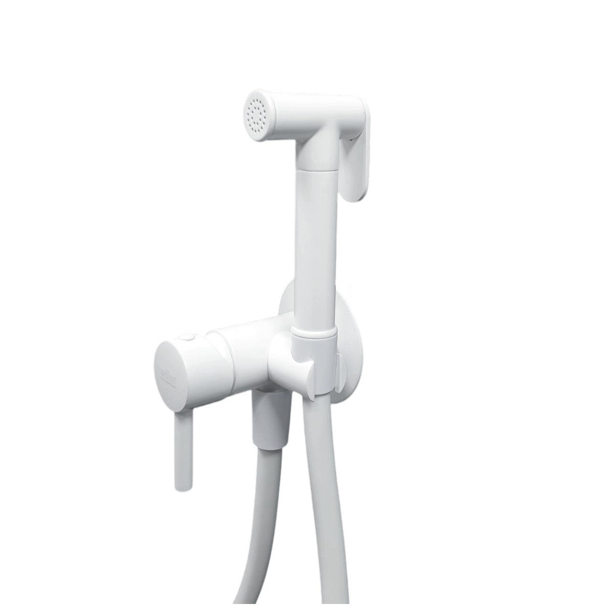 Webert Sax Evolution SE870303740 Гигиенический душ - комплект со смесителем (белый матовый ...