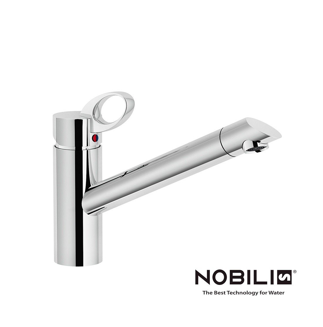 NOBILI Oz OZ113/1CR - Смеситель для кухни с поворотным аэратором 360 ...