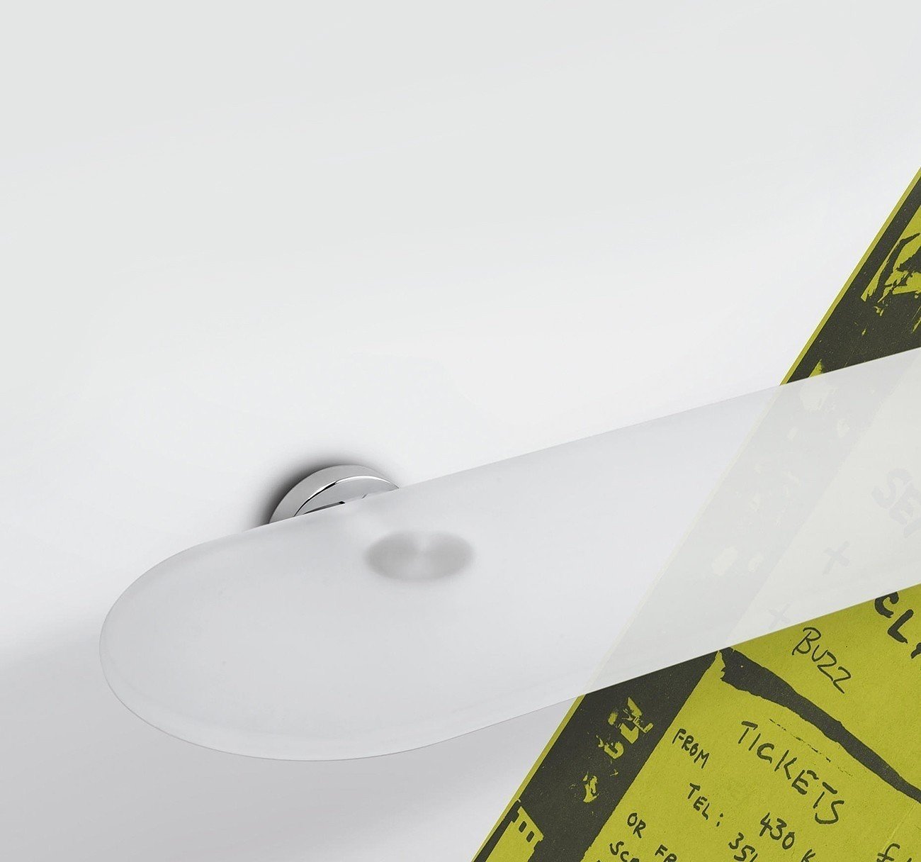 Colombo Design BASIC B2716 Стеклянная полка на 60 см, купить в магазине ...