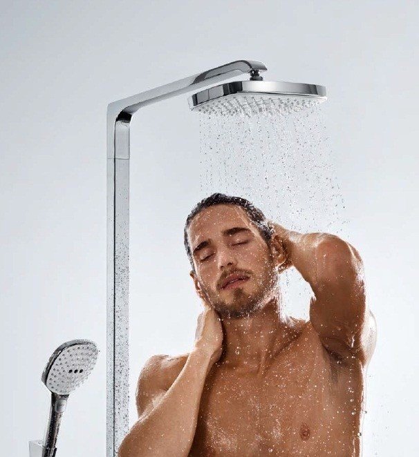 Hansgrohe Raindance Select E 300 2jet Showerpipe 27126000 Душевая ...
