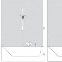 Hansgrohe Raindance Unica'S 27893000 Душевой гарнитур (хром), в ...