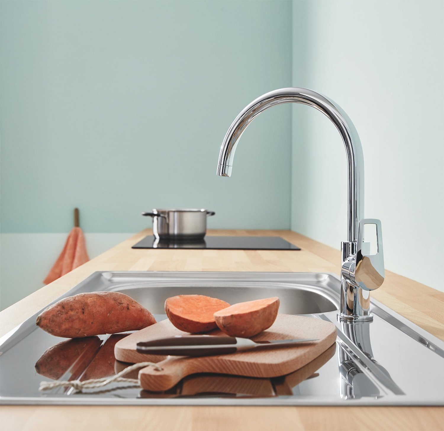 GROHE BauLoop 31232001 Смеситель для мойки, купить в магазине ...