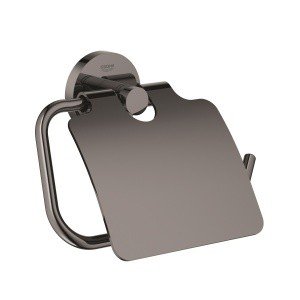 GROHE Essentials 40689A01 - Держатель туалетной бумаги (темный графит ...