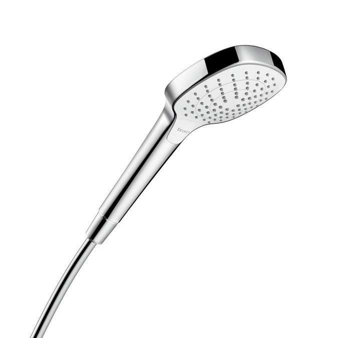 Hansgrohe Croma Select E Vario EcoSmart 26813400 Ручной душ (хром/белый ...