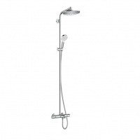 Душевая система с термостатом 27320000 Hansgrohe Crometta S Showerpipe ...