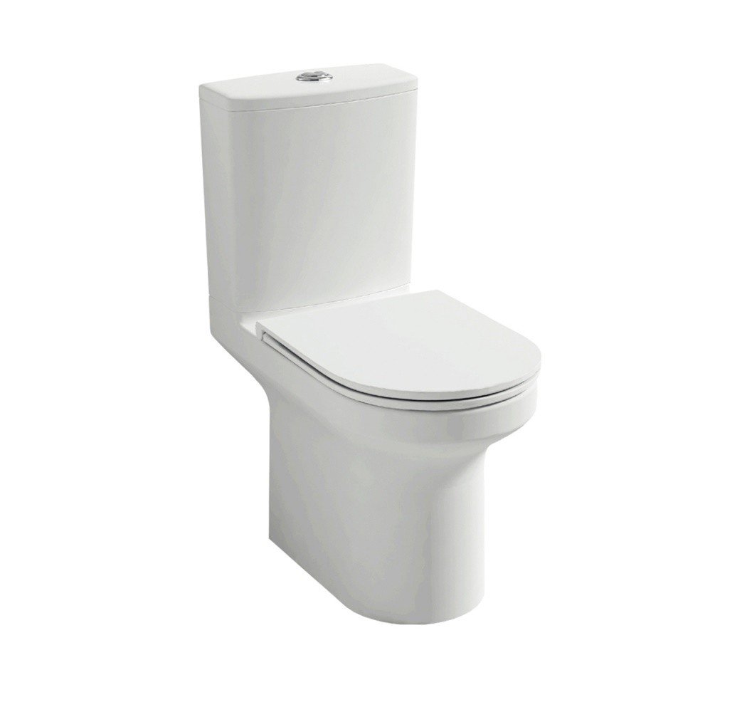 Jacob Delafon Elite E20997-00 Унитаз компакт безободковый с крышкой ...