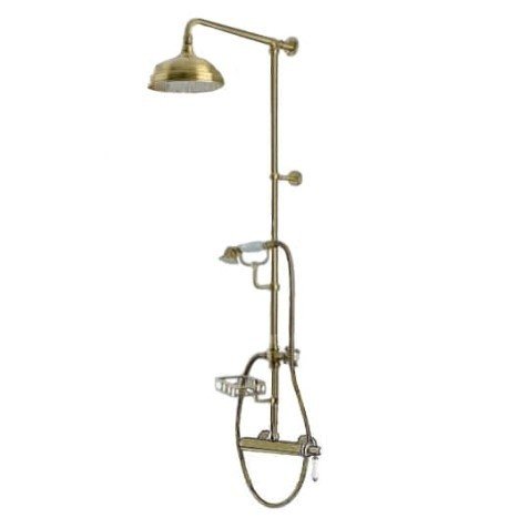 Alpi London LO41RM2251BR Душевая система со смесителем (бронза), купить ...