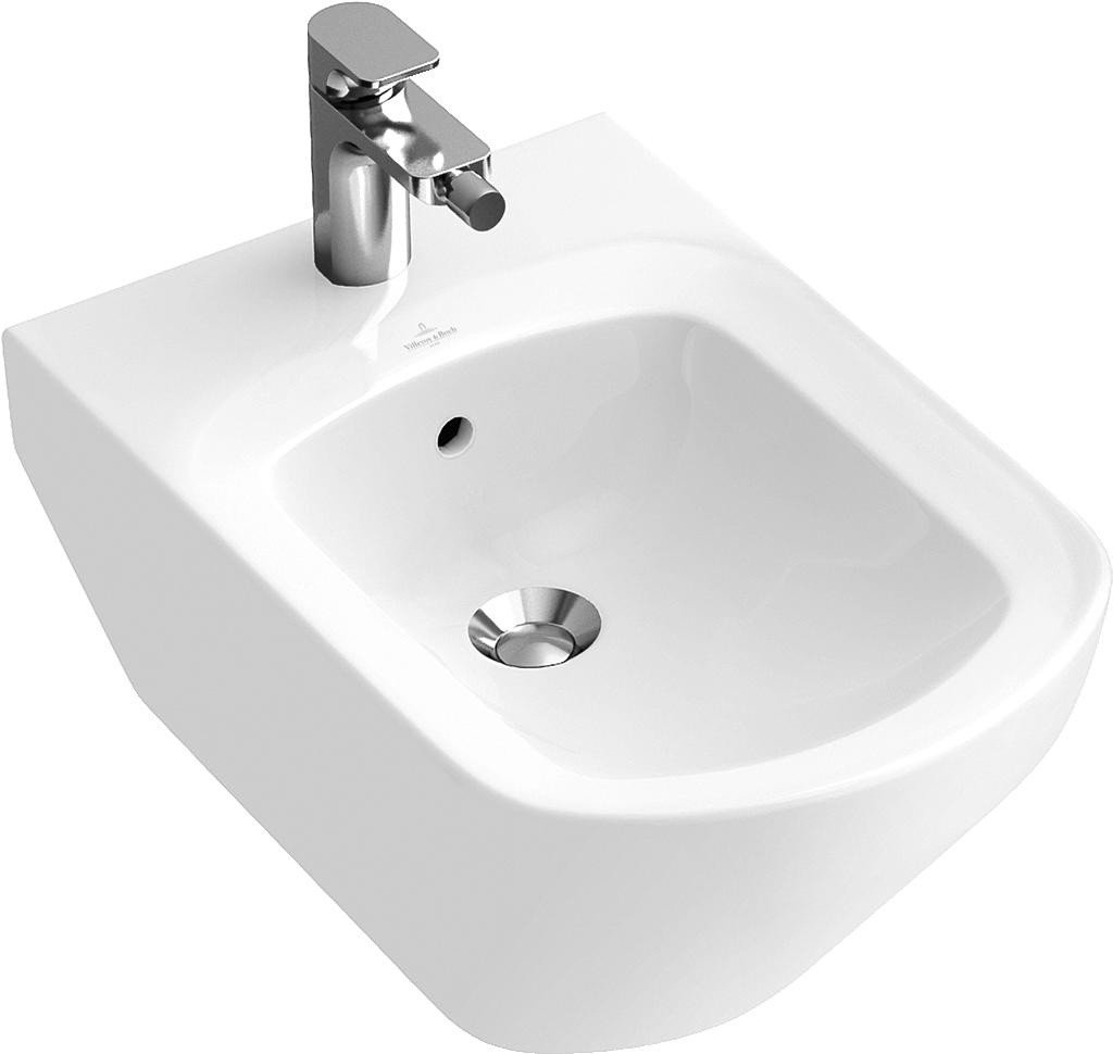Биде подвесное 542200R2 VILLEROY&BOCH SENTIQUE, 375х590 мм, в магазине ...