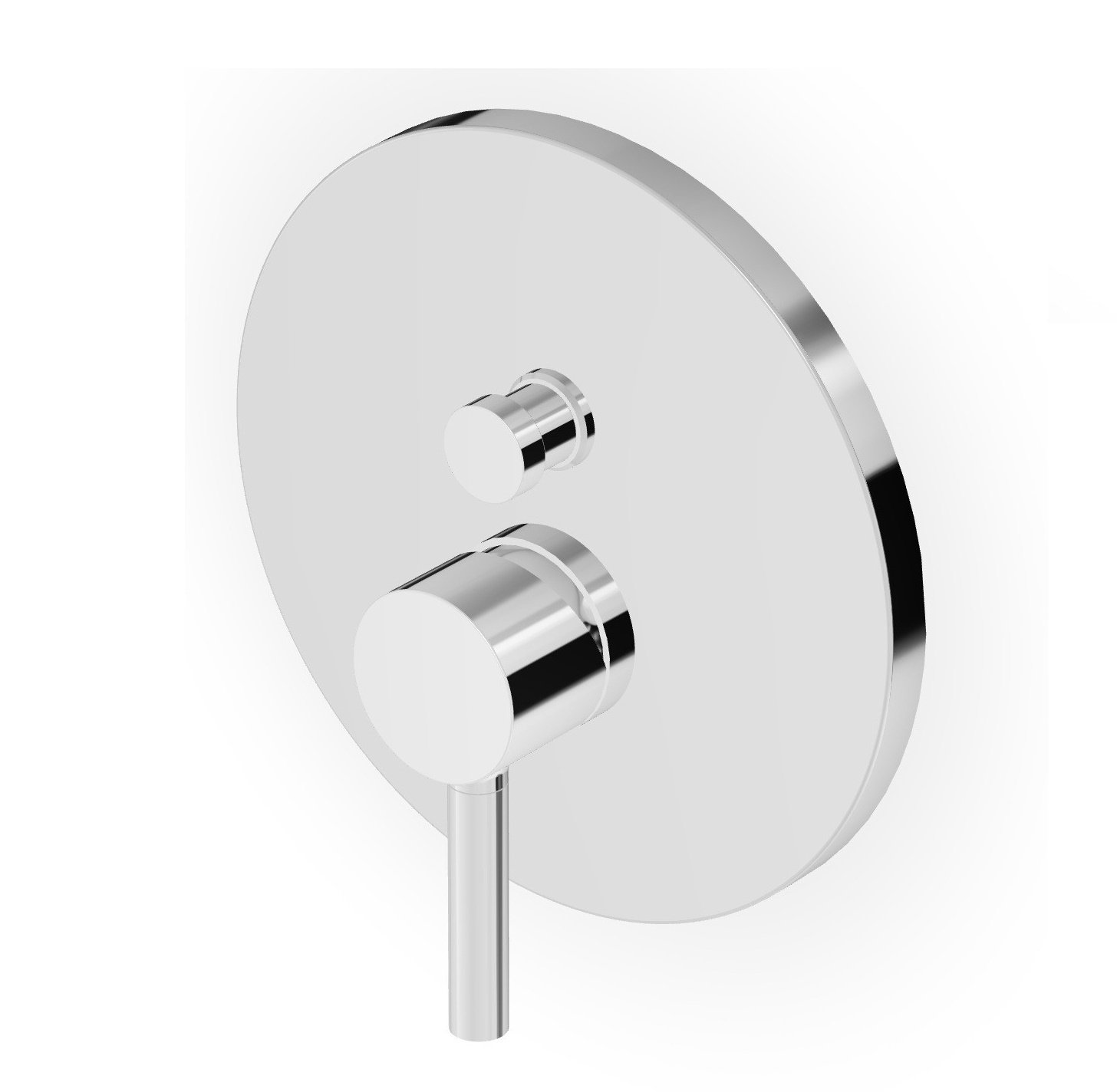 ZUCCHETTI Pan ZP6096 Смеситель для ванны встраиваемый (хром), в ...