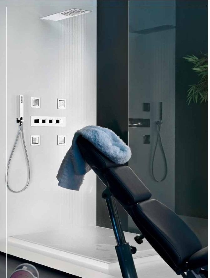 Gessi Tremillimetri Quadro 33061 238 Верхний душ (полированная сталь ...