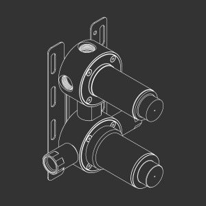 Смеситель Dornbracht 35 529 970 90 xTOOL термостат, в магазине ...