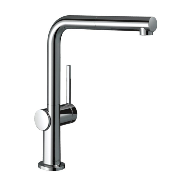 Hansgrohe Talis M54 72808000 Высокий смеситель для кухни с вытяжным ...
