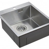 Мойка для кухни Paulmark PM804551-GM Цвет вороненая сталь, купить в ...