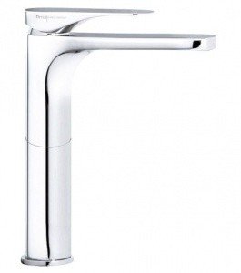 NOBILI Live LV00428/2WM Высокий смеситель для раковины (белый матовый ...