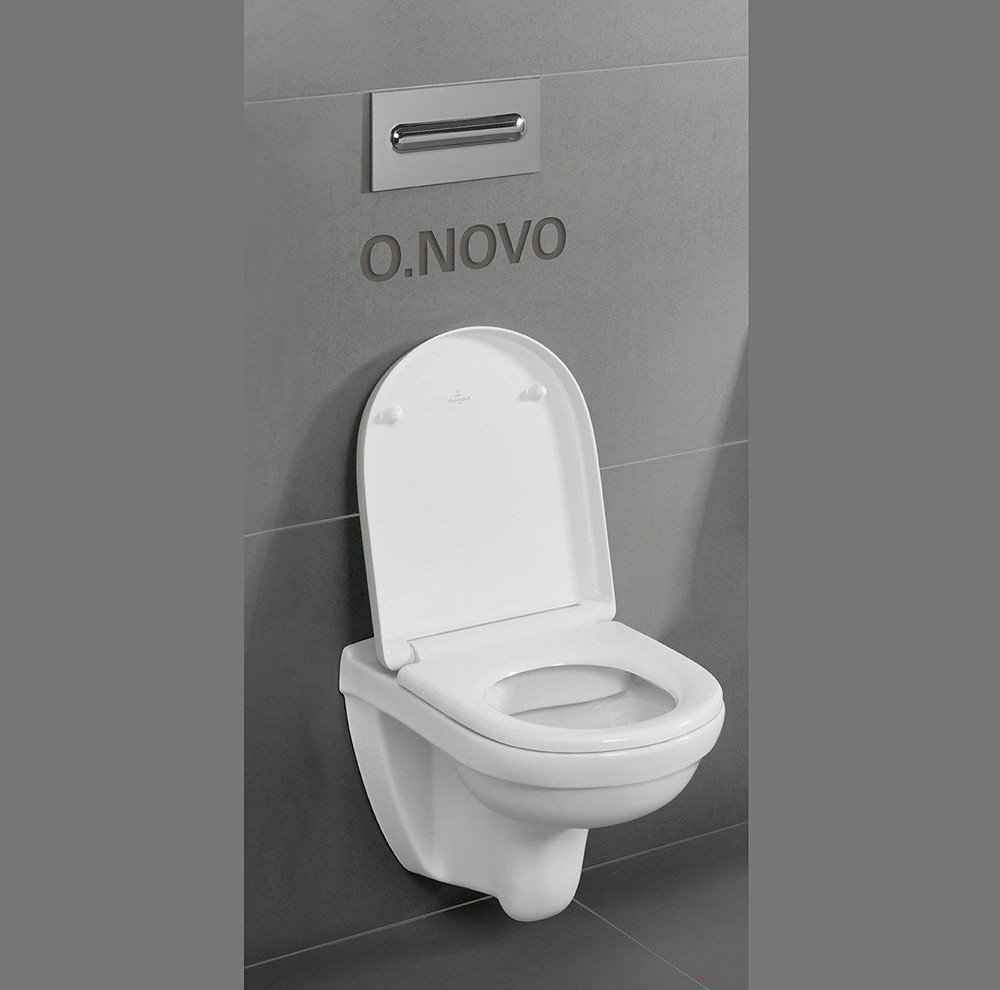 Villeroy & Boch O.novo 9M38S101 - Сиденье с крышкой для унитаза ...
