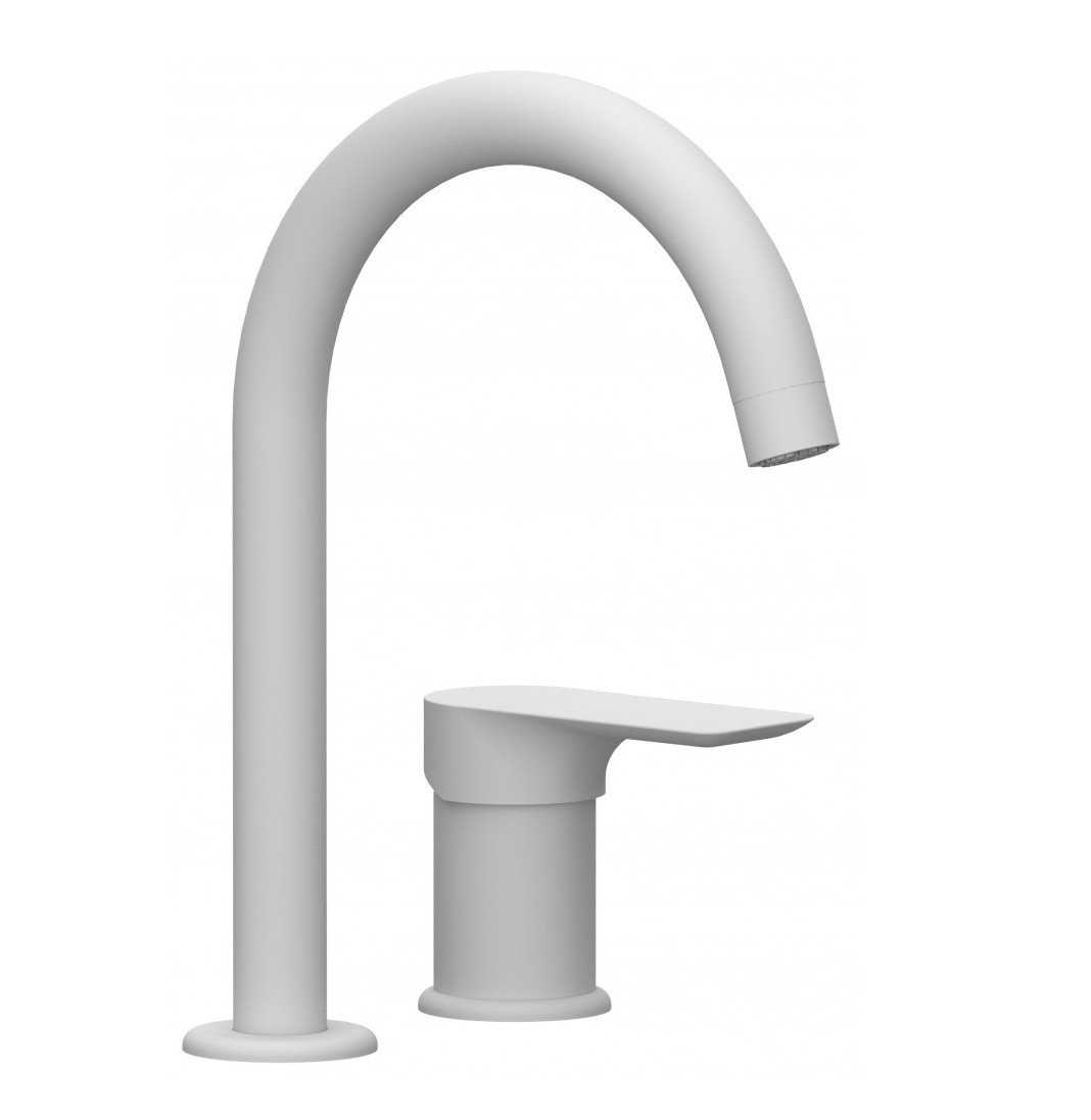 REMER Infinity I57BO Смеситель для раковины (белый матовый), купить в ...