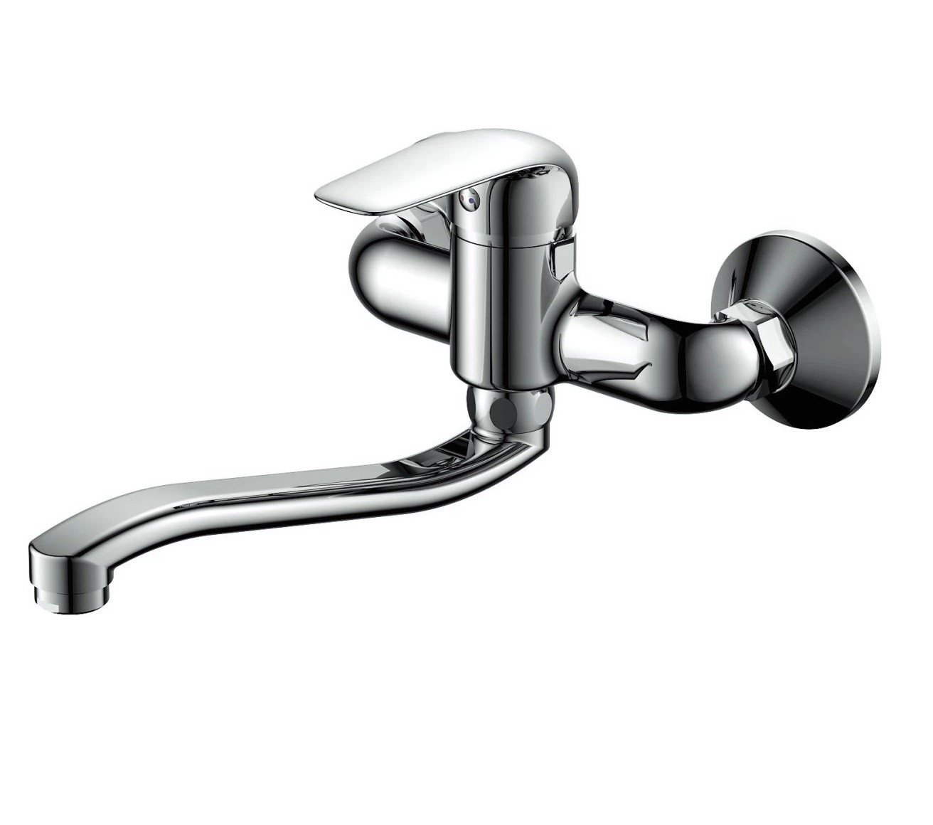 RUSH Fiji FI1835-28 Настенный смеситель для кухни (хром), в магазине ...