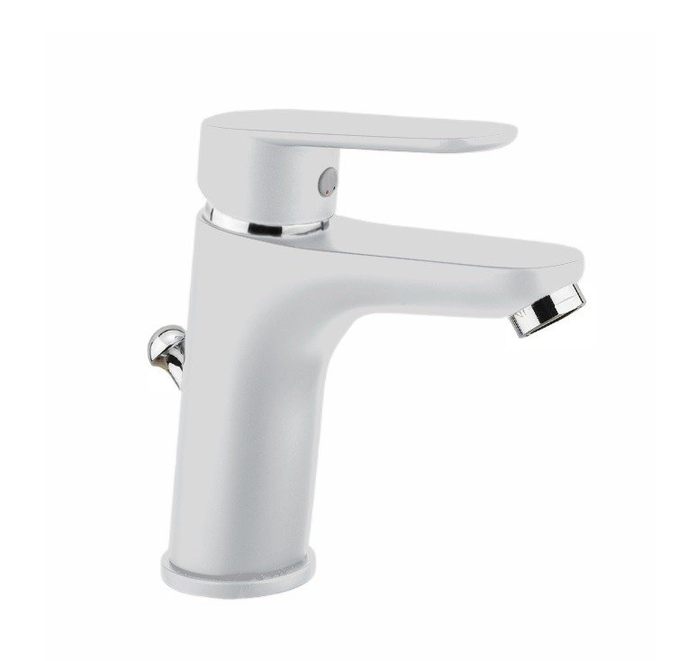 Webert Sax Evolution SE833102740 Смеситель для раковины (белый матовый), купить в магазине ...