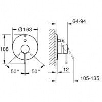 GROHE Essence New 19285DA1 Смеситель для ванны, купить в интернет ...