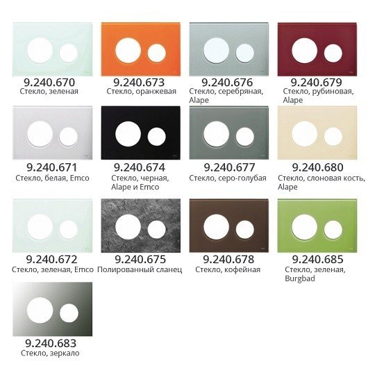 TECE Loop 9240675 Лицевая накладка для панели смыва Modular, купить в магазине сантехники ...