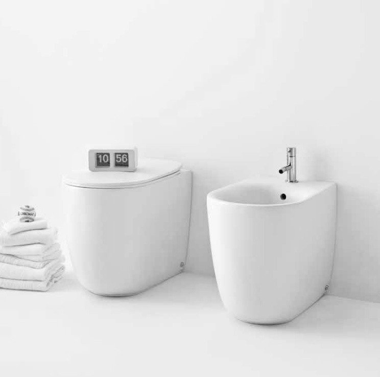 Kerasan Nolita 531801 Унитаз напольный приставной, безободковый, купить ...