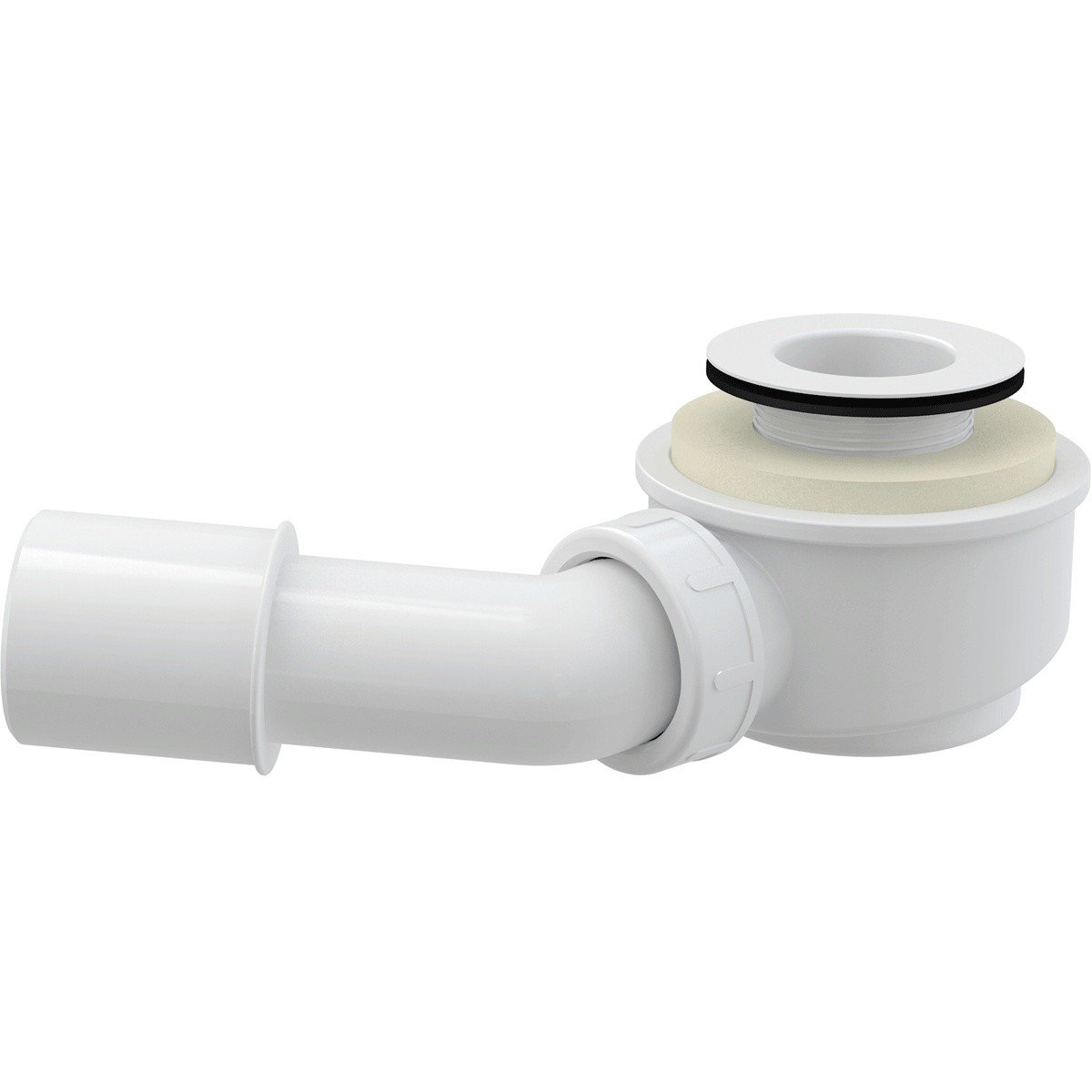 AlcaPlast A471-50 Низкий сифон для душевого поддона | слив Ø 50 мм, в ...