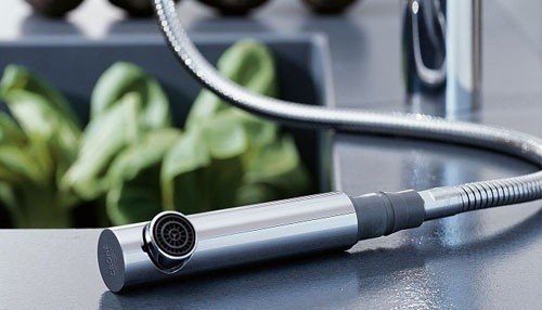 GROHE Essence 32593000 Смеситель для кухни с вытяжным изливом, в ...