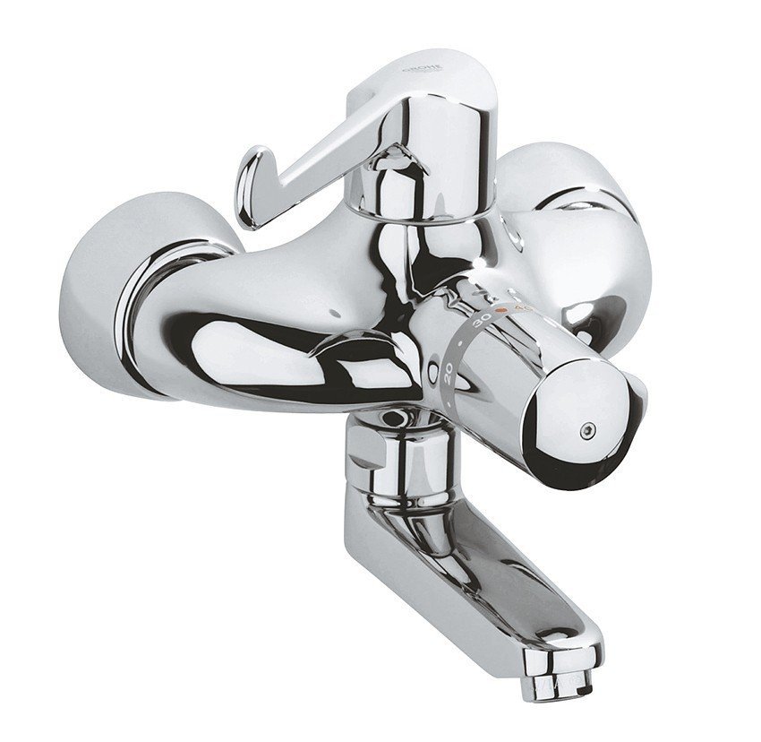 Термостат для раковины 34019 000 GROHE Grohtherm Ergomix, хром, в ...