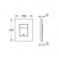 GROHE Skate Cosmopolitan 38732A00 Накладная панель, в магазине ...