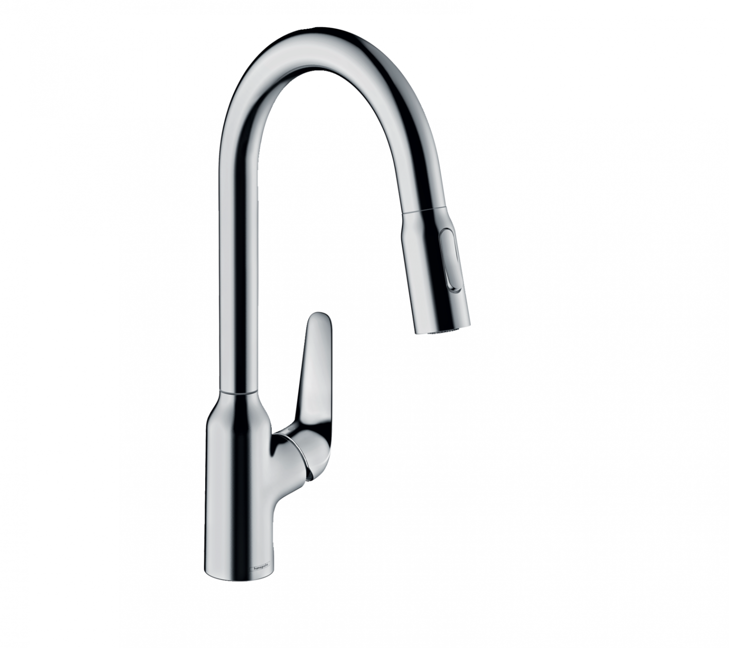 Hansgrohe Focus M42 71800000 Высокий смеситель для кухни с вытяжным ...