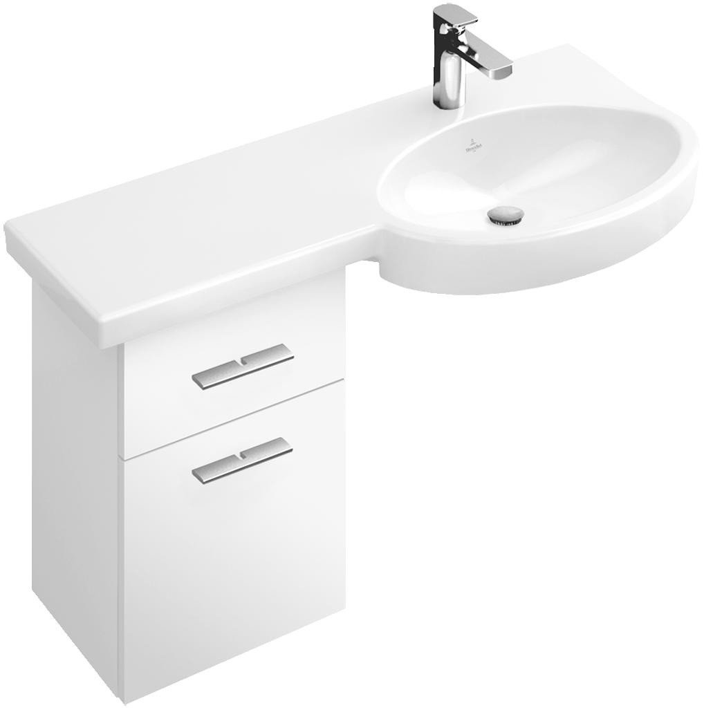 Тумба под рковину A284N1BM VILLEROY&BOCH Central Line, 350 x 492 x 310 ...