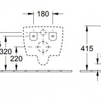 Подвесной унитаз 5614R001 VILLEROY BOCH SUBWAY 2.0, купить в магазине ...