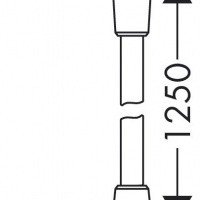 Hansgrohe Isiflex 28272000 Шланг для душа (хром), купить в магазине ...