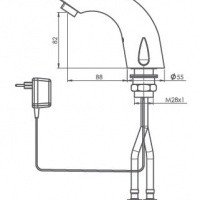 STERN EASY 1000E 246060 Сенсорный смеситель для раковины, в магазине ...