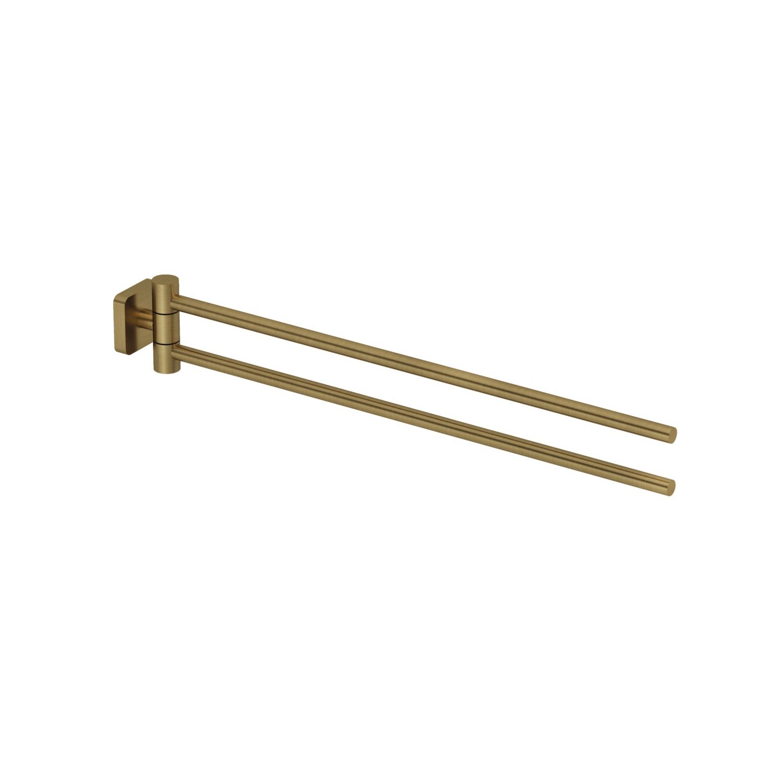 KLUDI Vela S 25977N0 Держатель для полотенца двойной 441 мм (золото ...