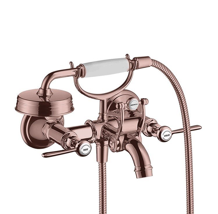 AXOR Montreux 16551300 Смеситель для ванны (Полированное красное золото ...