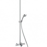 Душевая система 27223000 Hansgrohe Croma 220 Showerpipe с термостатом ...