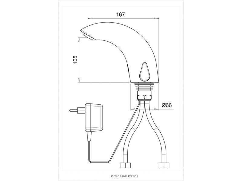 STERN SWAN 1000E 252400 Сенсорный смеситель для раковины, в магазине ...