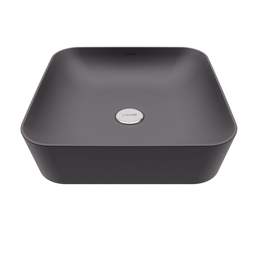 Creavit Ultra UL040-00AM00E-0000 Раковина накладная 400*400 мм ...